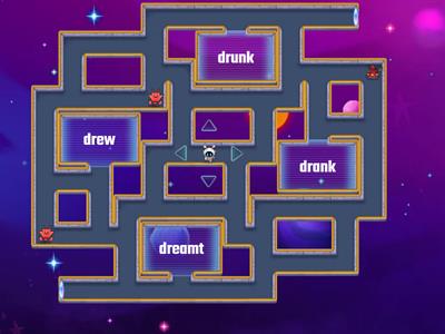 Maze chase verb - Recursos didácticos