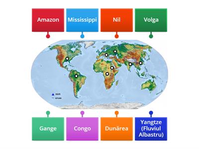 Fluviile terrei - Resurse didactice