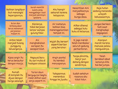 Majas metafora hiperbola dan personifikasi - Sumber daya pengajaran