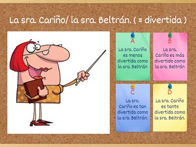 Comparativos igualdad - Teaching resources
