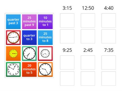 O clock analogue digital - Teaching resources