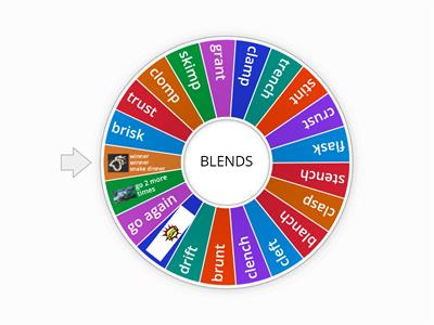 Ending blends games - Teaching resources