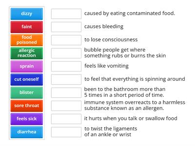 Sickness - Teaching resources