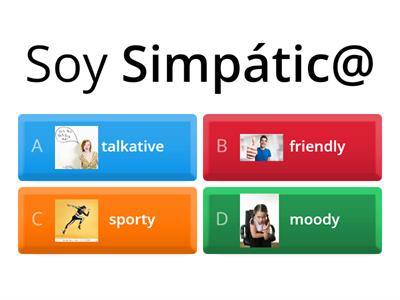 Descripciones de personalidad - Teaching resources