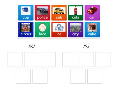Soft c and hard c - Teaching resources