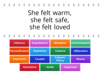 Poetic device - Teaching resources