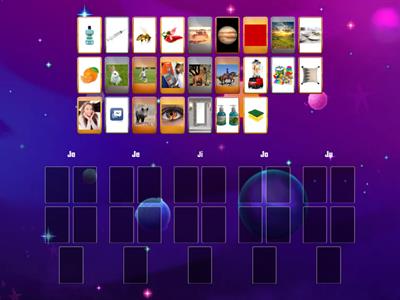 Sílabas ja je ji jo ju - Recursos didácticos