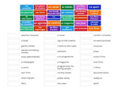 French Cinema and tv - Teaching resources