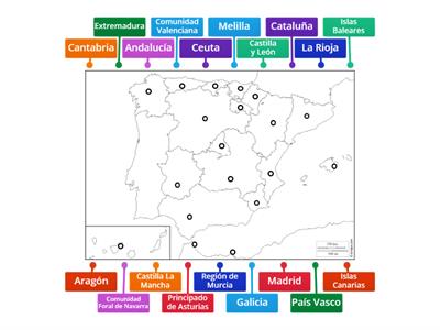 Comunidades autónomas de españa - Recursos didácticos