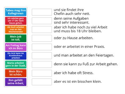 15 daf und aber oder denn - Unterrichtsmaterialien