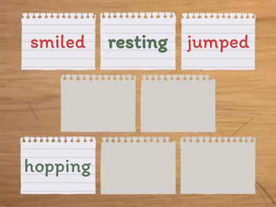 Inflectional endings - Teaching resources