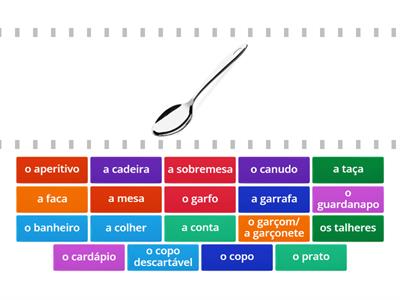 Vocabulario de restaurante - Teaching resources