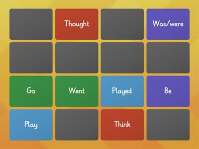 Simple past game - Teaching resources
