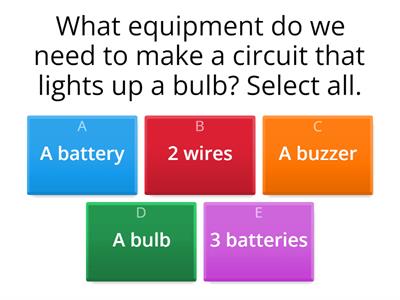 Electricity - Teaching resources