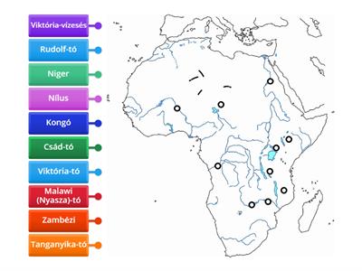 Afrika tavai - Tananyagok