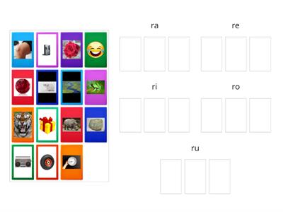 Ra re ri ro ru - Recursos didácticos