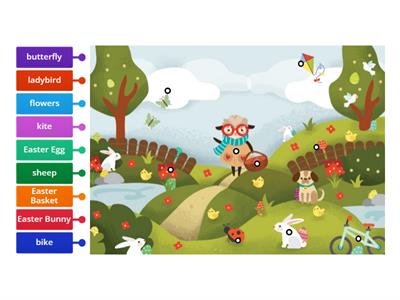 Spring wordwall - Materiały dydaktyczne