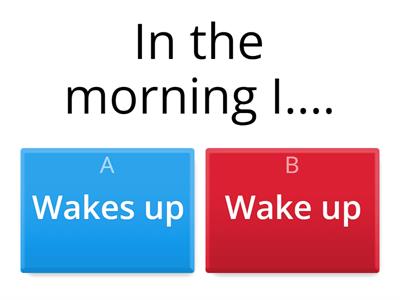Speaking Simple present - Recursos didácticos