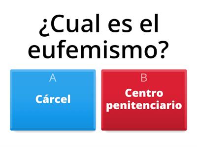 Tabú eufemismos - Recursos didácticos