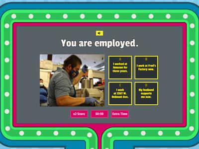 Employment - Teaching resources