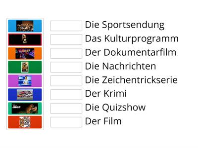 Fernsehen - Unterrichtsmaterialien