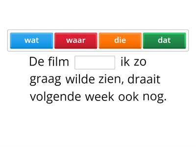 Waar wat wie - Leermiddelen