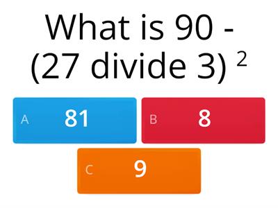 Bodmas - Teaching resources