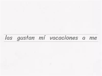 Spanish Verbs like gustar - Teaching resources