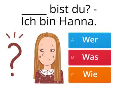 Deutsch A1 w fragen - Unterrichtsmaterialien