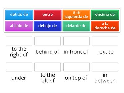 Preposiciones - Teaching resources