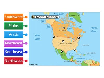 Regions of america - Teaching resources