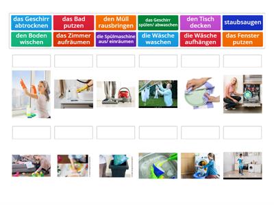 Im haushalt - Unterrichtsmaterialien