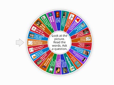 Conversation wheel - Teaching resources
