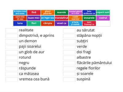 Exercitii cu figuri de stil - Resurse didactice