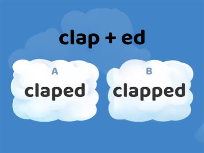 Adding ed and ing - Teaching resources