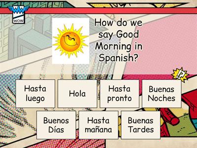 Spanish Greetings - Teaching resources