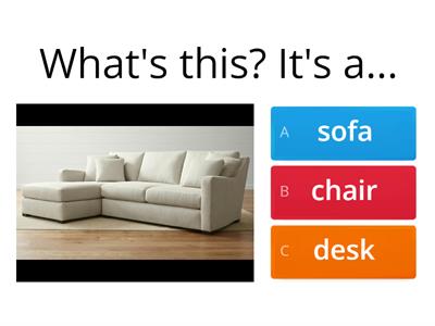 Furniture - Teaching resources