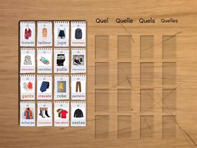 Quel quelle quelles quel - Teaching resources