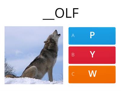 Missing letters grade 1 - Teaching resources