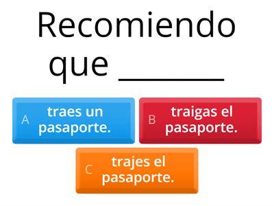 El presente perfecto del subjuntivo - Teaching resources