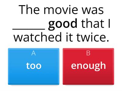 Intensifiers - Recursos didácticos