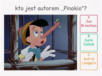Pinokio - Materiały dydaktyczne