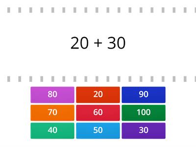 Adding tens wheel - Teaching resources