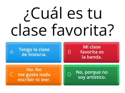 La escuela vocabulario - Recursos didácticos