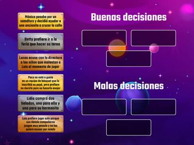 Conductas buenas y malas - Recursos didácticos