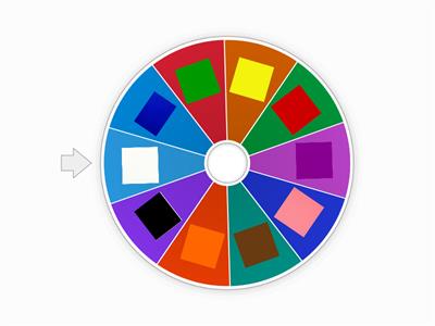 Ruleta colores - Recursos didácticos
