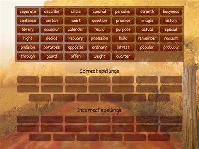 Y3 4 statutory spellings - Teaching resources