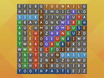 Grooming hygiene - Teaching resources