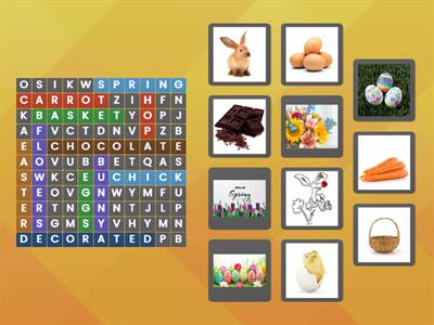 Easter word search - Recursos didácticos