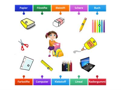 Schulsachen - Teaching resources